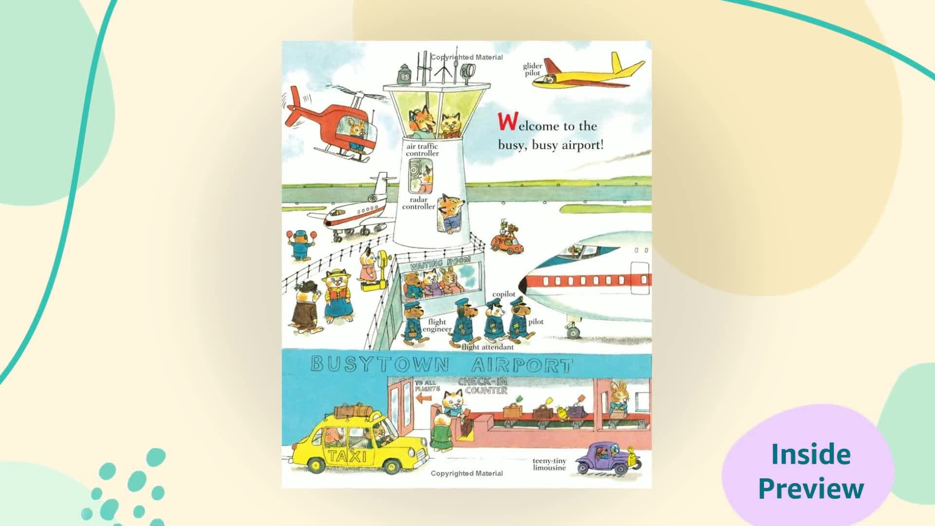 Richard Scarry's Busy Busy Airport (Richard Scarry's BUSY BUSY Board Books)