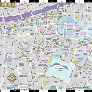 Streetwise Dublin Map - Laminated City Center Street Map of Dublin, Ireland (Michelin Streetwise Maps)