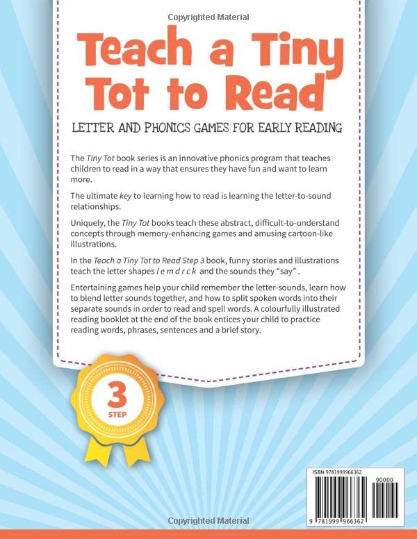 Teach a Tiny Tot to Read: Letter and Phonics Games for Early Reading