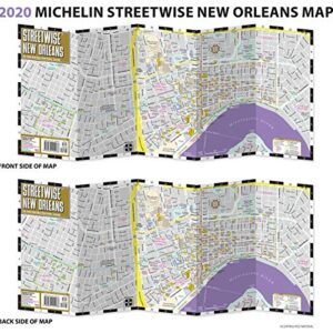 Streetwise New Orleans Map - Laminated City Center Street Map of New Orleans, Louisiana (Michelin Streetwise Maps)