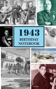 1943 birthday notebook: a great alternative to a card