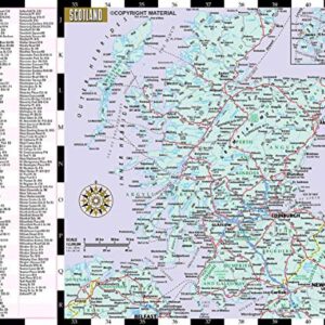 Streetwise Edinburgh Map - Laminated City Center Street Map of Edinburgh, Scotland (Michelin Streetwise Maps)