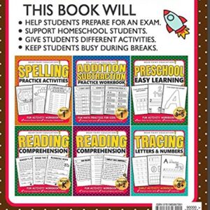 Multiplication and Division Math Workbook for 3rd 4th 5th Grades: Everyday Practice Exercises, Basic Concept, Word Problem, Skill-Building practice (Education Workbook)