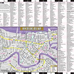 Streetwise New Orleans Map - Laminated City Center Street Map of New Orleans, Louisiana (Michelin Streetwise Maps)