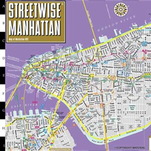 Streetwise Manhattan Map - Laminated City Center Street Map of Manhattan, New York (Michelin Streetwise Maps)