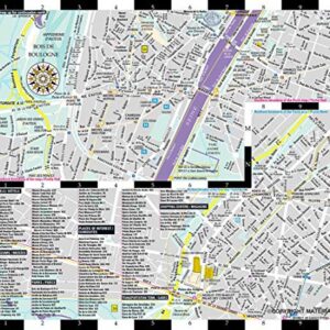 Streetwise Paris Map - Laminated City Center Street Map of Paris, France (Michelin Streetwise Maps)