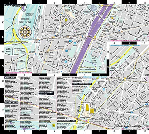 Streetwise Paris Map - Laminated City Center Street Map of Paris, France (Michelin Streetwise Maps)