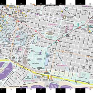 Streetwise Barcelona Map - Laminated City Center Street Map of Barcelona, Spain (Michelin Streetwise Maps)