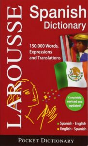 larousse pocket dictionary spanish-english/english-spanish