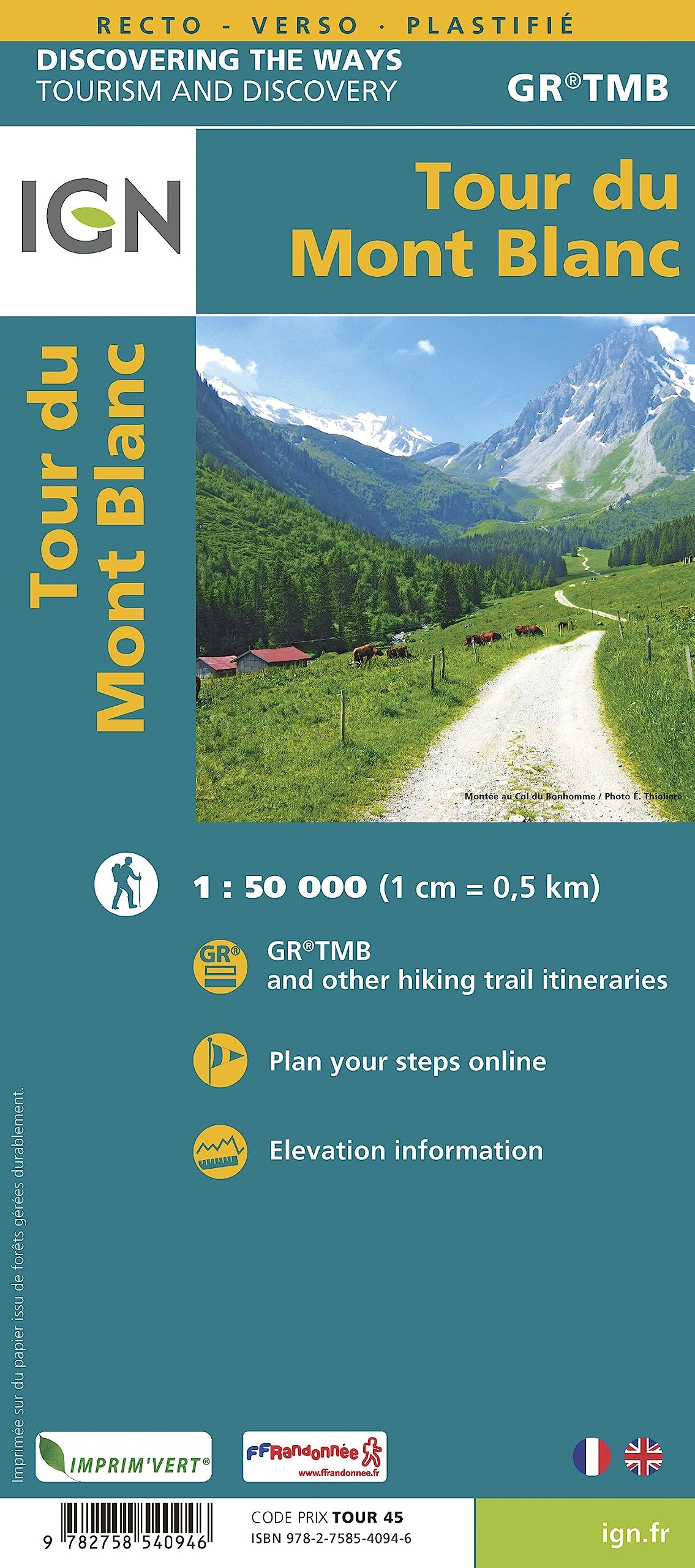 Tour du mont blanc (English and French Edition)