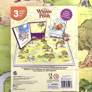 Disney Winnie the Pooh Classic My Busy Books - Storybook, 10 figurines, playmat