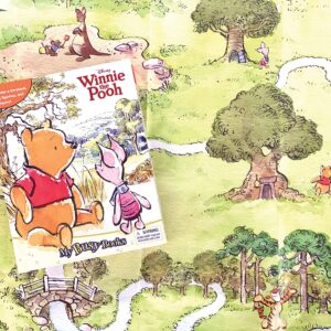 Disney Winnie the Pooh Classic My Busy Books - Storybook, 10 figurines, playmat