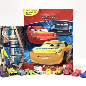 Disney / Pixar Cars 3 My Busy Books - Storybook, 10 figurines, playmat