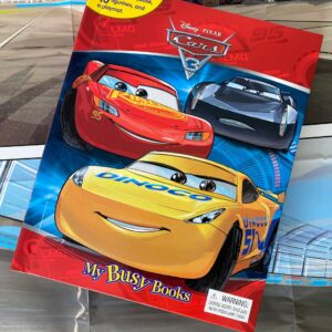 Disney / Pixar Cars 3 My Busy Books - Storybook, 10 figurines, playmat