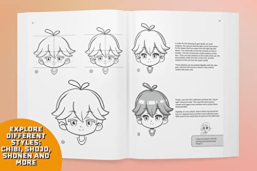 School of Manga: How To Draw Manga and Anime Faces for Beginners | Learn To Create Your Own Characters Step by Step With Easy-to-Follow Instructions and Proven Techniques