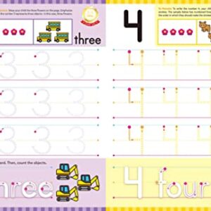 Play Smart Handwriting Workbook Ages 3-5: Handwriting Practice: Preschool Activity Book With Stickers