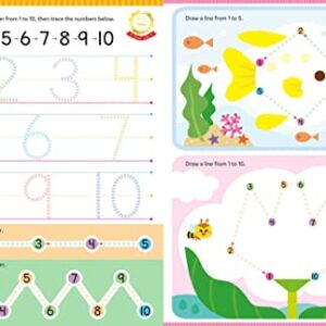 Play Smart Handwriting Workbook Ages 3-5: Handwriting Practice: Preschool Activity Book With Stickers