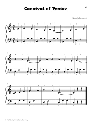 Little Pianist. Piano Songbook for Kids: Beginner Piano Sheet Music for Children with 55 Songs (+ Free Audio) (#1 in Series)