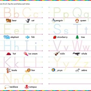 Play Smart Handwriting Workbook Ages 3-5: Handwriting Practice: Preschool Activity Book With Stickers