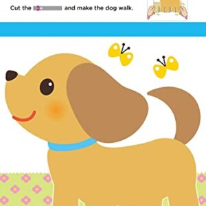 Play Smart My First Cutting Book 2+: Preschool Activity Workbook With 70+ Stickers for Children With Small Hands Ages 2, 3, 4: Basic Scissor Skills (Mom’s Choice Award Winner)