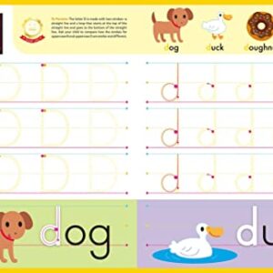 Play Smart Handwriting Workbook Ages 3-5: Handwriting Practice: Preschool Activity Book With Stickers