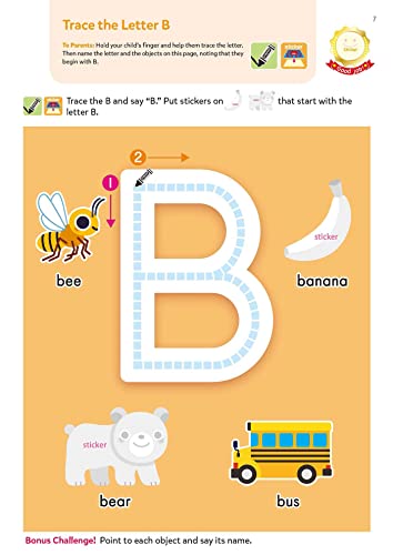 Play Smart Early Learning: Pre-k Activity Workbook : Learn Essential First Skills: Tracing, Coloring, Shapes, Cutting, Drawing, Picture Puzzles, Numbers, Letters; Go-green Activity-board