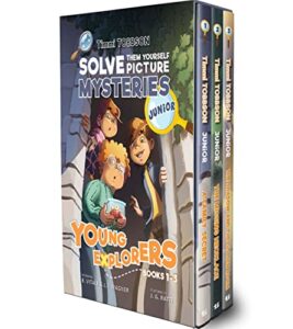 timmi tobbson junior boxed set: timmi tobbson junior (6-8) children's detective adventure books 1-3 (solve-them-yourself mysteries book series for boys and girls (cover may vary))