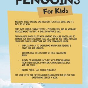 All Things Penguins For Kids: Filled With Plenty of Facts, Photos, and Fun to Learn all About Penguins