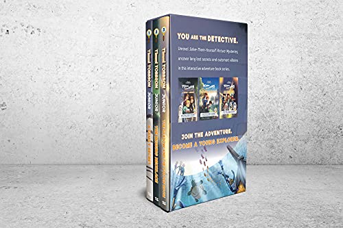 Timmi Tobbson Junior Boxed Set: Timmi Tobbson Junior (6-8) Children's Detective Adventure Books 1-3 (Solve-Them-Yourself Mysteries Book Series for Boys and Girls (Cover may vary))