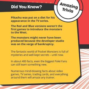 Awesome Facts for Poké Fans: The Unofficial Collection: The Encyclopedia of Secret Knowledge about the Famous Video Game Series