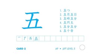 Japanese Kanji Flash Cards Kit Volume 1: Kanji 1-200: JLPT Beginning Level: Learn 200 Japanese Characters Including Native Speaker Audio, Sample Sentences & Compound Words