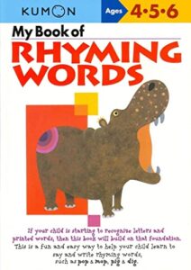 kumon my book of rhyming words ages 4-6 (kumon workbooks)