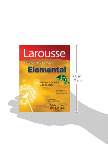 Diccionario Escolar Elemental: Larousse Elementary School Dictionary (Spanish Edition)