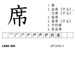 Japanese Kanji Flash Cards Kit Volume 2: Kanji 201-400: JLPT Intermediate Level: Learn 200 Japanese Characters with Native Speaker Online Audio, Sample Sentences & Compound Words