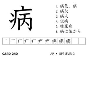 Japanese Kanji Flash Cards Kit Volume 2: Kanji 201-400: JLPT Intermediate Level: Learn 200 Japanese Characters with Native Speaker Online Audio, Sample Sentences & Compound Words