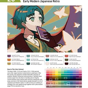 Anime & Manga Digital Coloring Guide: Choose the Colors That Bring Your Drawings to Life! (With Over 1000 Color Combinations)