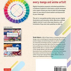 Anime & Manga Digital Coloring Guide: Choose the Colors That Bring Your Drawings to Life! (With Over 1000 Color Combinations)