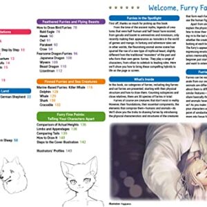 How to Draw Manga Furries: The Complete Guide to Anthropomorphic Fantasy Characters (750 illustrations)