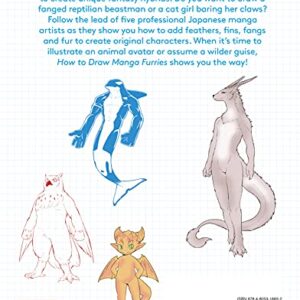 How to Draw Manga Furries: The Complete Guide to Anthropomorphic Fantasy Characters (750 illustrations)