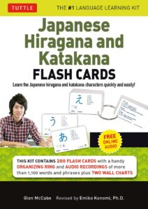 japanese hiragana and katakana flash cards kit: learn the two japanese alphabets quickly & easily with this japanese flash cards kit (online audio included)