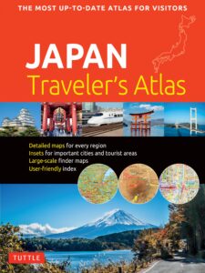 japan traveler's atlas: japan's most up-to-date atlas for visitors