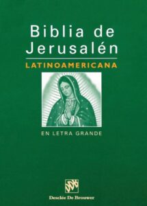 biblia de jerusalén latinoamericana en letra grande (spanish edition)