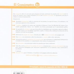 El Cronómetro B2 - Edición Nuevo DELE (Spanish Edition)