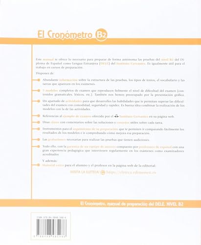 El Cronómetro B2 - Edición Nuevo DELE (Spanish Edition)