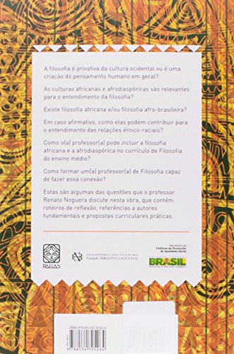 Ensino de Filosofia e a Lei 10.639 (Em Portuguese do Brasil)