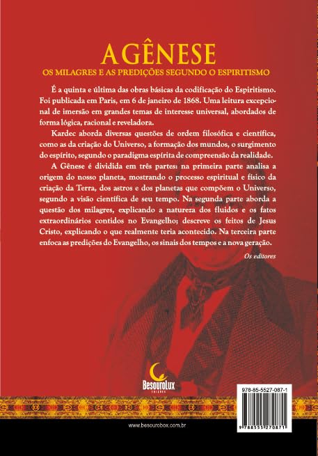 A Gênese: os milagres e as predições segundo o espiritismo [paperback] Allan Kardec [Jan 01, 2018]…