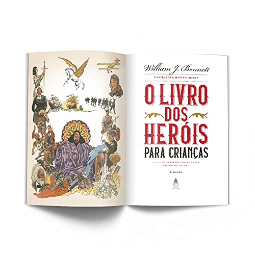 O livro dos herois para criancas (Em Portugues do Brasil)