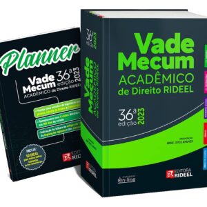 Vade Mecum Acadêmico de Direito Rideel 36ª Edição 1ª Semestre 2023 + Planner de Estudos Capa comum – 20 janeiro 2023…