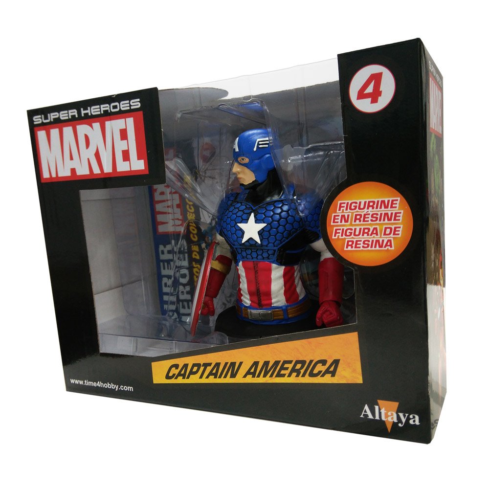 Super Heroes Marvel Captain America Bust by Sherwood Media