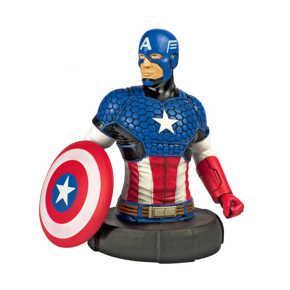 Super Heroes Marvel Captain America Bust by Sherwood Media